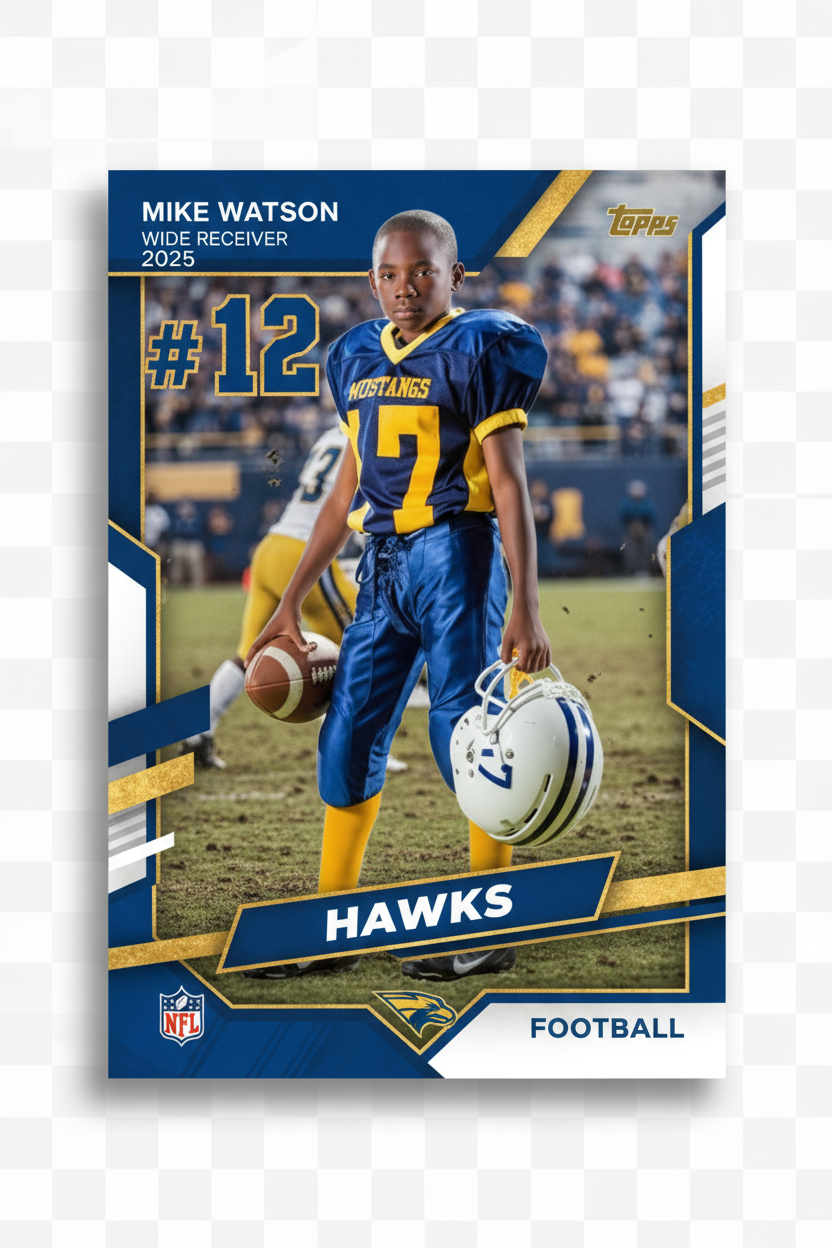 Sports Card Generator - Create Custom Trading Cards with AI